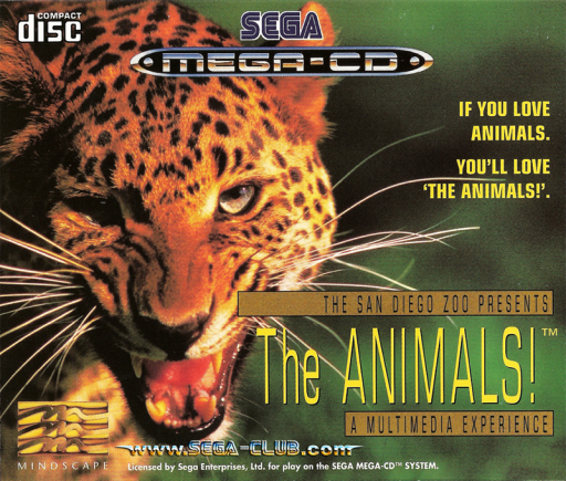 Download The San Diego Zoo Presents... The Animals! ROM for Mega-CD ...